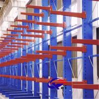 China Double Sided Heavy Duty Cantilever Storage Racks , Industrial Cantilever Shelving for sale