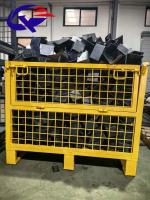 China Customized Steel Foldable Stack Racking  , Tire Storage stackable warehouse racks for sale