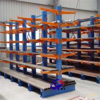 China Double Sided Heavy Duty Cantilever Storage Racks , Industrial Cantilever Shelving for sale