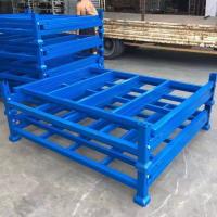 China Customized Steel Foldable Stack Racking  , Tire Storage stackable warehouse racks for sale