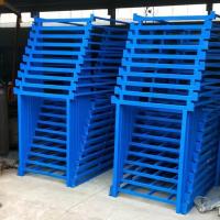 China Customized Steel Foldable Stack Racking  , Tire Storage stackable warehouse racks for sale