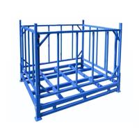 China Cold Rolled Steel Foldable Stack Racking Stackable Shelves For Rod Customized for sale