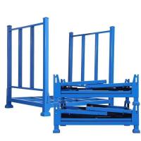 China Cold Rolled Steel Foldable Stack Racking Stackable Shelves For Rod Customized for sale