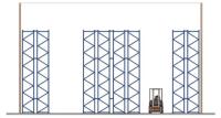 China Load Capacity Double Deep Pallet Racking Powder Coated Storage Solution for sale
