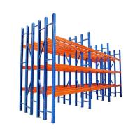 China Heavy Duty Double Deep Pallet Rack System Custom Colors Weight Capacity for sale