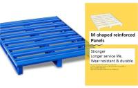 China Customized Heavy Duty Stackable Steel Crates With 5000 Lbs Static Load Capacity for sale