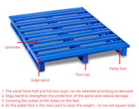China Customized Heavy Duty Stackable Steel Crates With 5000 Lbs Static Load Capacity for sale