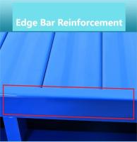 China Rectangular Torrentable Stackable Pallets For  4 Way Forklift Entry Customizable for sale