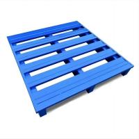 China Lightweight Metal Stackable Pallets for Distribution Centers Customizable Design for sale