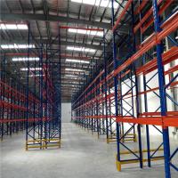 China Colorful Open Industrial Strength Pallet Storage System 50-75mm Pitch for sale