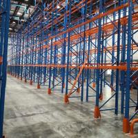 China Colorful Open Industrial Strength Pallet Storage System 50-75mm Pitch for sale