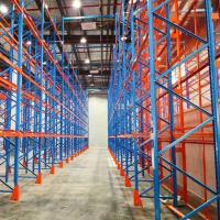 China Customized Industrial Heavy Load Selective Boltless Pallet Racking For Warehouse for sale