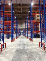 China High Capacity Pallet Racking / Heavy Duty Pallet Shelving with Open or Closed Pitch Beams for sale