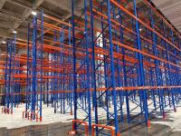 China High Capacity Pallet Racking / Heavy Duty Pallet Shelving with Open or Closed Pitch Beams for sale