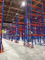 China High Capacity Pallet Racking / Heavy Duty Pallet Shelving with Open or Closed Pitch Beams for sale