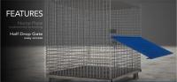 China Silver Wire Mesh Cage For Storage With Customizable Hole And Wire Diameter for sale