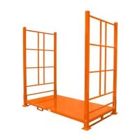 China Steel Foldable Powder Coated Durable Tyre Rack For Q235 Material Industrial Warehouse for sale