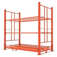 China Steel Foldable Powder Coated Durable Tyre Rack For Q235 Material Industrial Warehouse for sale