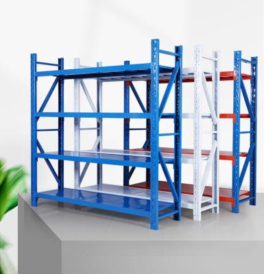 China Development Conventional Steel Panel Medium Duty Long Span Rack for Industrial Storage for sale
