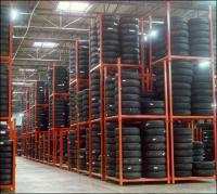 China Truck Tires Lorry Tyres Foldable Steel Stacking Tyre Racks for sale