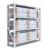 China Long Span Medium Duty Shelving Adjustable Metal Shelves of Q235 for Warehouse Storage for sale