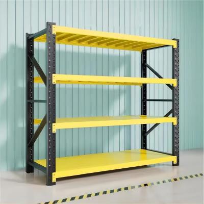 China Medium Duty 2000*600*2000 Long Span Shelf for Warehouse Storage within 100-1000kg Load for sale