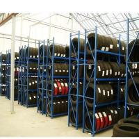 China Garage Shelves Tire Storage Rack With Q235 Material 1500kg Capacity Organization for sale