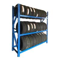 China Warehouse Storage Tire Rack For Truck Tyre Motorcycle Spare Tire Pallet Racking for sale