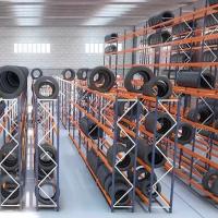 China Medium Duty Racks Shelves For Warehouse Logistic Center Made Of Customized Steel for sale