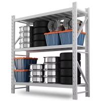 China Steel Warehouse Rack Garage Shelf Easy Assemble Light Duty for sale