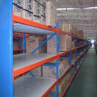 China Long Span Warehouse Rack With Adjustable Height And Powder Coated Surface Structure Rack for sale