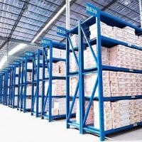 China Customized Garage Shelves For Warehouse Storage 100kg Per Layer for sale