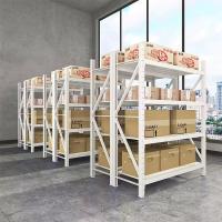 China Customized Garage Shelves For Warehouse Storage 100kg Per Layer for sale