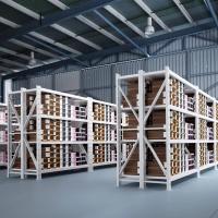 China Customized Garage Shelves For Warehouse Storage 100kg Per Layer for sale
