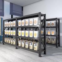 China Customized Garage Shelves For Warehouse Storage 100kg Per Layer for sale