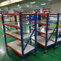 China Closed Structure Heavy Duty Industrial Rack For Warehouse Storage Management Solutions for sale
