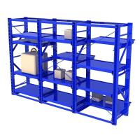China Heavy Duty Mold Rack Metal Sliding Drawer Injection Mould Shelves for sale