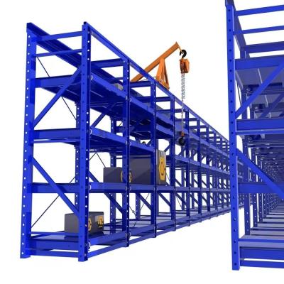 China Heavy Duty Steel Drawer Type Mold Racking Shelves For Mould Storage And Organization for sale
