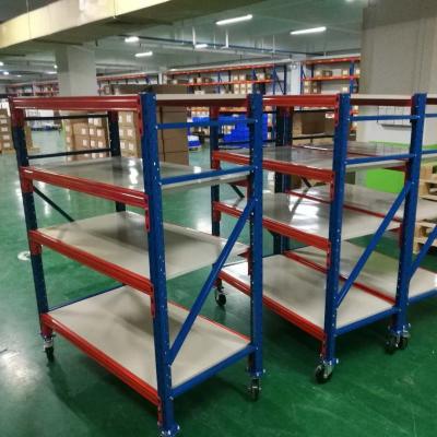 China Heavy Duty Industrial Warehouse Storage Rack Shelf Steel Racking System For Common for sale