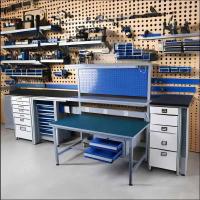China Modular Antistatic Desk for Heavy Duty Tools Cabinet Auto Repair 2000mm 1200*1200*3600 for sale
