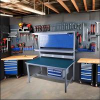 China Modular Antistatic Desk for Heavy Duty Tools Cabinet Auto Repair 2000mm 1200*1200*3600 for sale