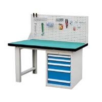 China Height 5-15m Electronic Assembly Work Station for Production Line Bilateral Workbench for sale