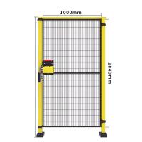 China Workshop Warehouse Robot Isolation Net Guardrail Within Rack Structure 2000*600*2000 for sale