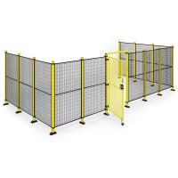 China Mechanical Guardrail Warehouse Equipment Protection Floor Isolation Net Height 0-5m for sale