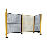 China 200 USD Supported Traffic Safety Construction Isolation Net With Welded Steel Wire Mesh for sale