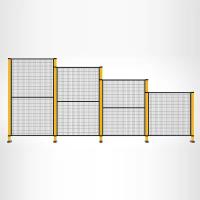 China Steel Workshop Divider QF-Isolation Barrier For Warehouse Fencing Machine Guarding for sale