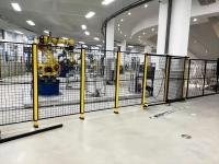 China Steel Safety Fence Machine Guard System For Closed Workshop Isolation 2000*600*2000 for sale