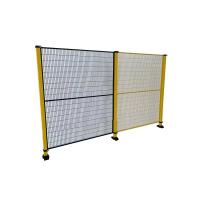 China Pallet Racking Robot Protection Divider Fencing Gate For Common In Workshop Isolation for sale