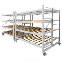 China Common Fluent Shelf Carton Flow Racking Made of Q235 Material at Nanjing for Everyday for sale