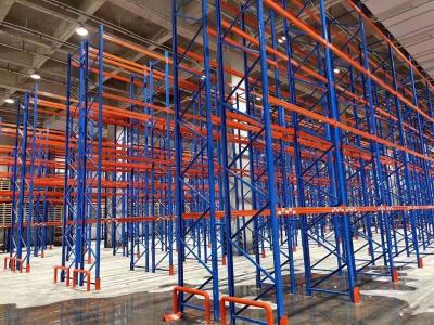 China Customizable 2000kg Capacity Heavy Duty Pallet Racking System in Powder Coated Finish for sale